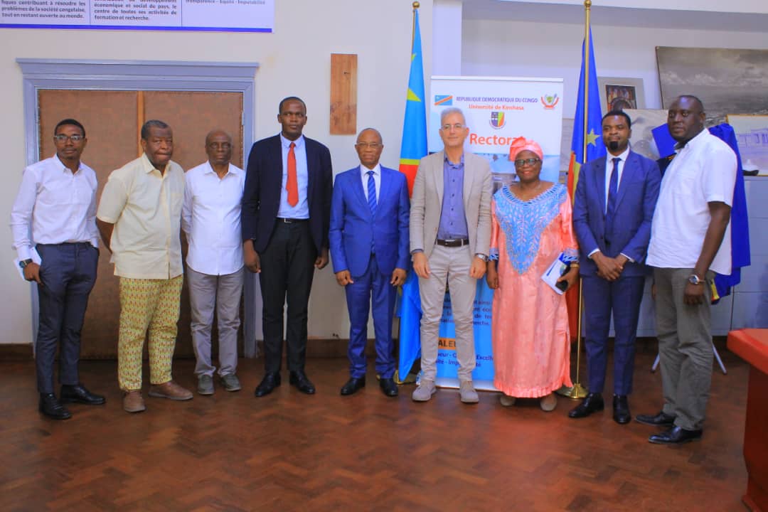 Visite de travail de la délégation de l'ambassade italienne en RDC à l ...