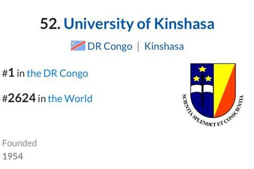 Accueil Unikin - Université de Kinshasa